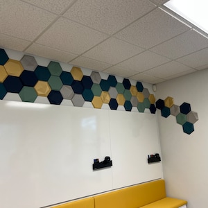 Decorative Soundproofing Tile PACK 50 TILES Acoustic Panel Studio Sound ...