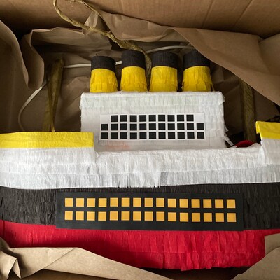 Ship Pinata. Party Decorations. stick Not Included - Etsy