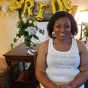 Bridesmaid Gift Bachelorette Tank Tops Pick Your Wording Tank - Etsy