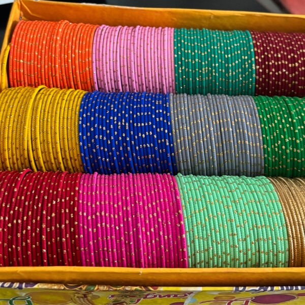 Indian Ethnic 6pc American Diamond Bangle Set Gold Tone AD CZ Zircon Faux Ruby Pink Bangles ...