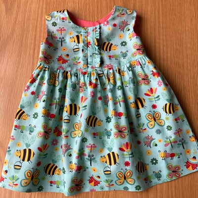 Dress Pattern the ALAINA DRESS for Babies and Little Girls, 3 Styles in ...