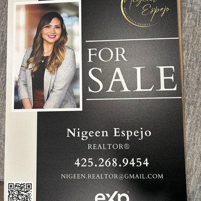 Real Estate Yard Sign 4 for Sale Sign Property Sign Listing Sign ...