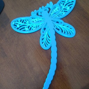 3D Layered Design Dragonfly Mandala SVG File Multi Layered Mandala SVG ...