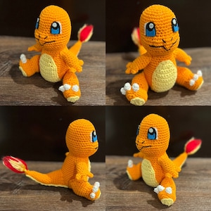 Charmander Crochet Pattern PDF File (Download Now) - Etsy