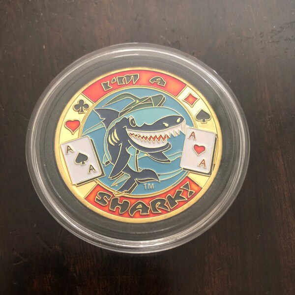 IM A DONK 7/2 off Suit Poker Card Guard Hand Protector New Poker Chip ...