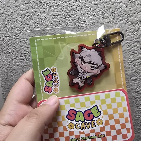 Gachiakuta Chibi 2" Epoxy Keychains - Metal U-hook Accessory - FANMERCH ...