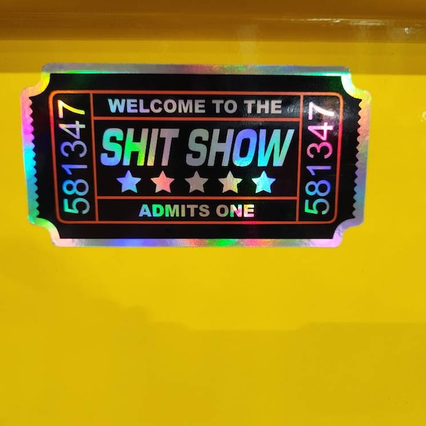 Small Motorcycle Street Racing Holographic Vinyl Sticker Decal - Etsy