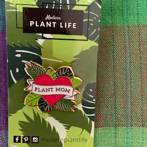Plant Lapel Enamel Pins 1 Inch Tall Monstera Deliciosa - Etsy