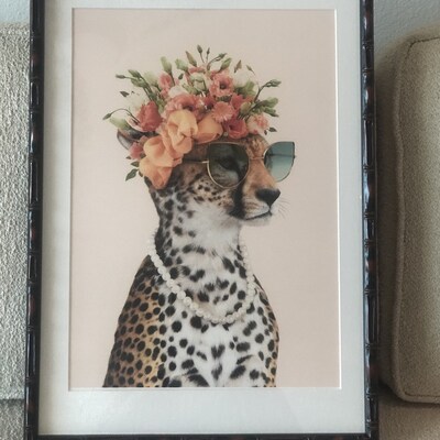 Exotic Thin Bamboo Picture Frame, Tropical Beach Tiki Custom Frames for ...