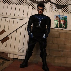 Sci-fi Soldier Space Marine Superhero Leg Armor With Straps Cosplay ...