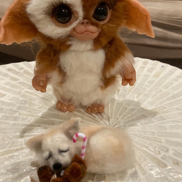 Needle Felted Baby Falcor From the Neverending Story/80's/falkor White ...