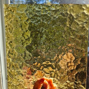 Clear English Flemish Stained Glass Sheet Panel - Etsy UK