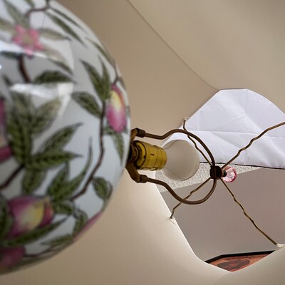 Set of 2 Acrylic Diamond Lamp Shade Finials, Harp Toppers - Etsy