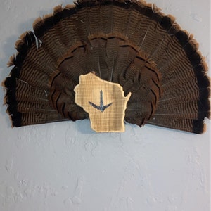 Turkey Fan Plaque - Etsy