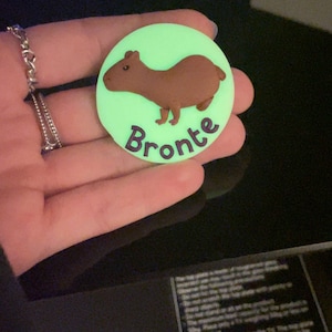 Handmade Personalised Name Badges With Brooch Pin - Etsy UK