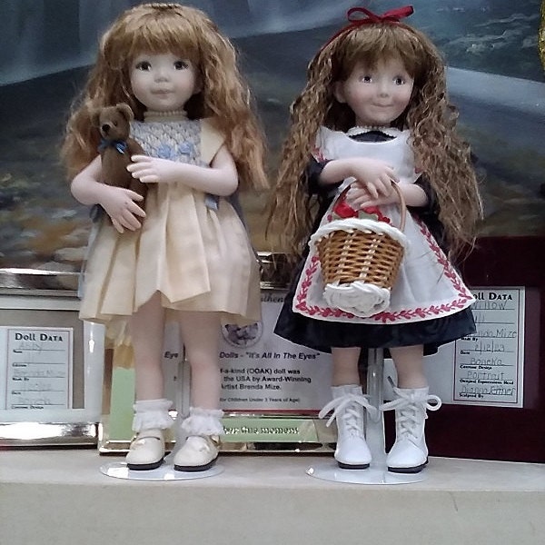 Handcrafted Brenda Mize Dolls 14" Trisha Victorian Doll | Created From ...