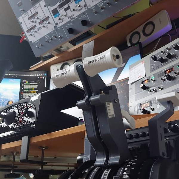 Boeing 737 Thrust Lever for Saitek Throttle Quadrant - Home Cockpit ...