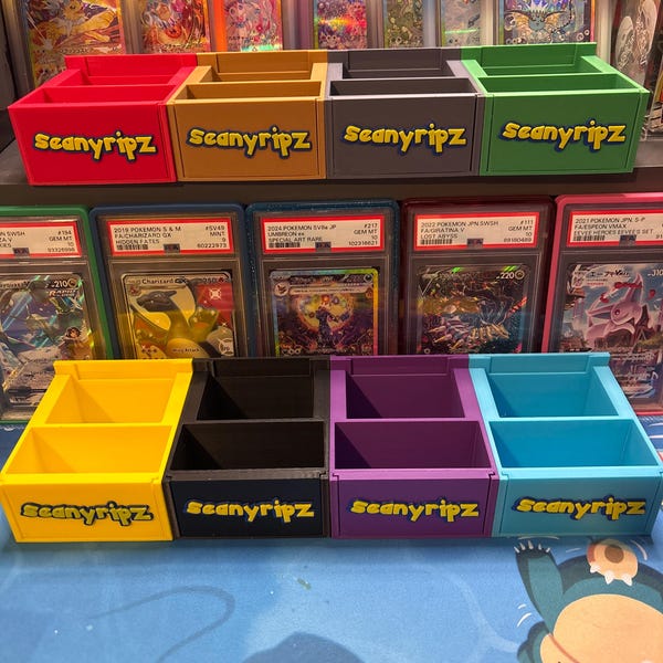 Custom Whatnot Logo Trading Card Stand Personalized Display Holder ...