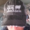 Support Your Local Farmers. Farm Hair Don't Care. Farm Hat. Hat for ...