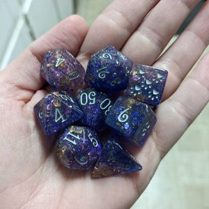 Psychic Blade TTRPG Dice Set Polyhedral Dice D&D Dice - Etsy