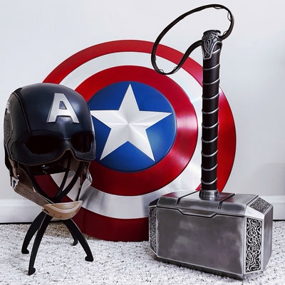 Thor Hammer Metal, Upgraded Version Thor Mjolnir, Thor Cosplay 1/1 ...