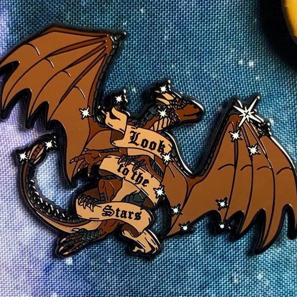 Dragonheart Draco Look to the Stars Fan Art Prints and Posters - Etsy