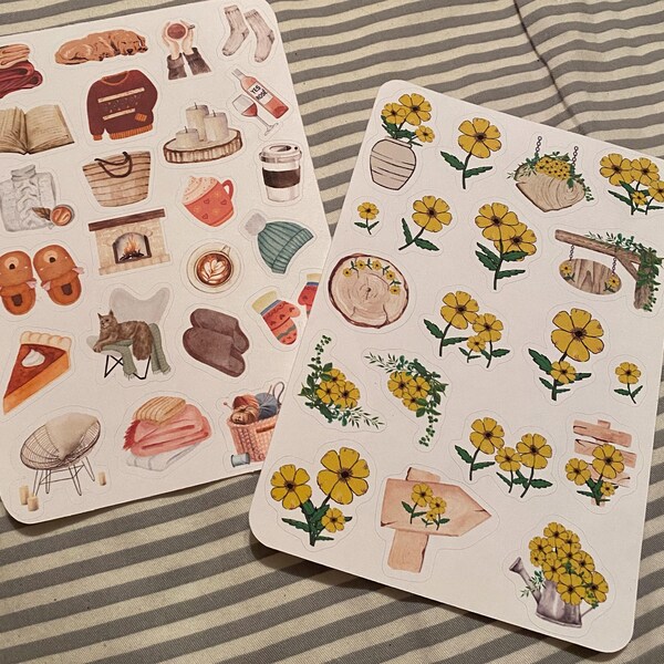 Bingo Stickers, Bingo, Journal and Planner Stickers, Gambling Stickers ...