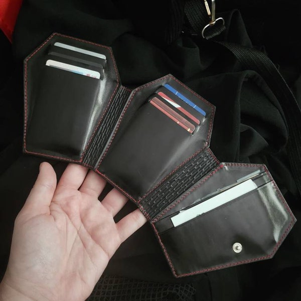 Coffin Pencil Case,vampire Pencil Case,coffin Leather Pencil Holder ...