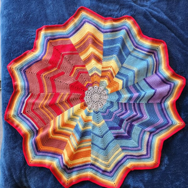 CROCHET PATTERN Star Temperature Blanket 54 Pages - Etsy