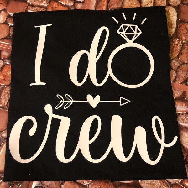 I Do Crew Svg, Bride Tribe Svg, Bridal Team Svg. Vector Cut File for ...