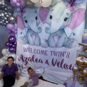 Elephant SVG Set 4 Boy Elephants With Blue Ears Polka Dot - Etsy