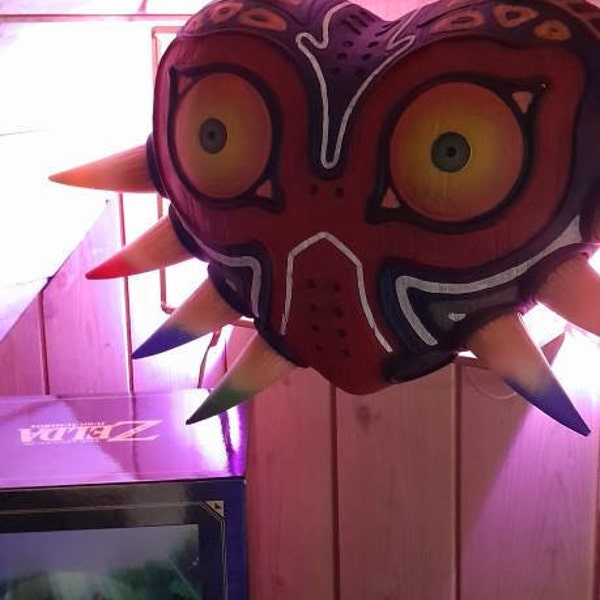 Legend of Zelda Majora’s Mask Replica - Handmade Cosplay & Display Mask ...