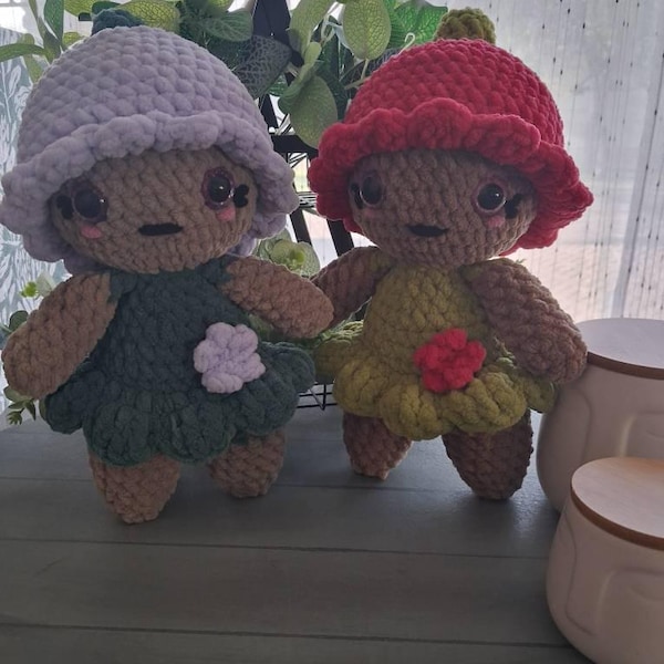 Ghouly Boo Bop Crochet Pattern, Low Sew, Popping Ghost Pattern, Popping ...