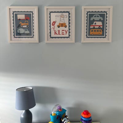 Farm Alphabet and Numbers Prints, Alphabet Poster, Farm Animals, ABC ...