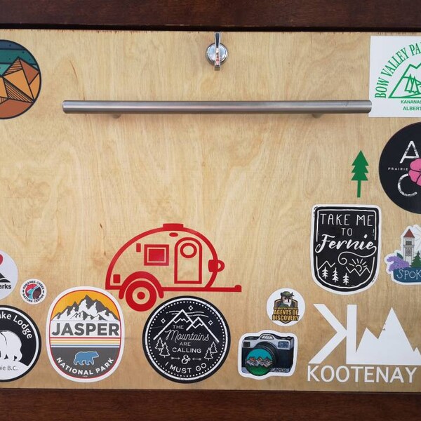 Teardrop Trailer Vinyl Graphic Decal. Teardrop Camper. TAB Trailer. R.v ...