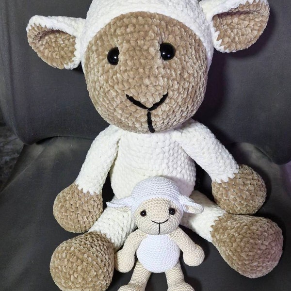 Crochet Sheep PATTERN - Amigurumi Pdf Tutorial - LISA the Sheep ...