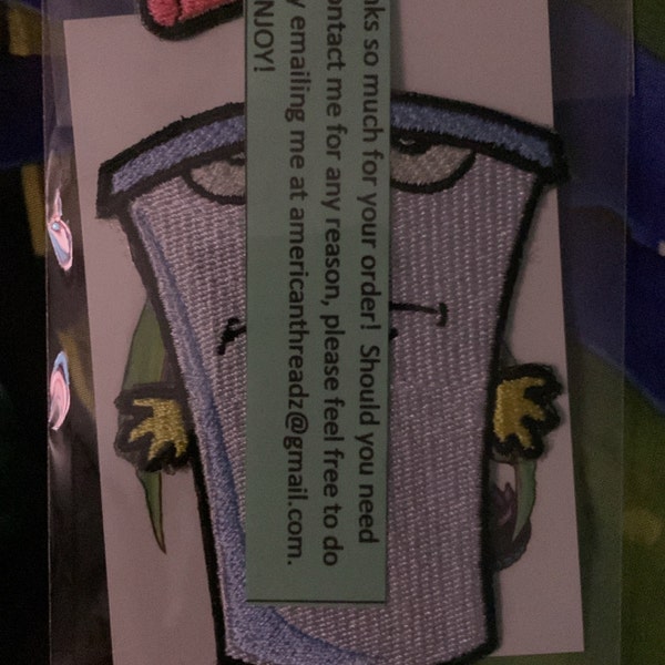 Master Shake Patch, ATHF, Aqua Teen, Aqua Teen Hunger Force, Adult Swim ...