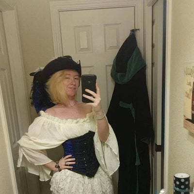 Cream Cotton Chemise, Steampunk, Victorian, Renaissance, Medieval ...