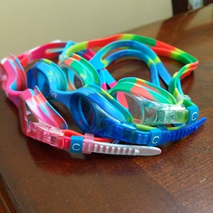 A Letter Tile - Swim Goggle Accessory - Etsy