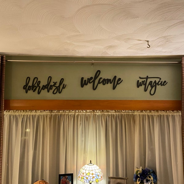 Custom Wood Words, Custom Word Signs, Wall Quotes, Wooden Word Cutout ...