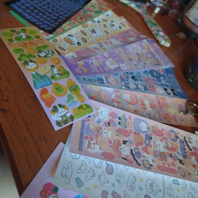 20 Korean Stickers Sheet Package Set Mystery Kawaii Stickers Pack Polco ...