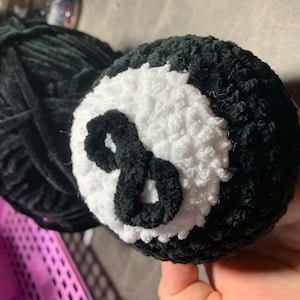 No Sew Crochet 8 Ball Pattern No Sew Crochet Pattern 8 Ball - Etsy
