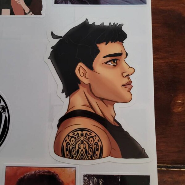Jacob Vinyl Sticker- the Twilight Saga Inspired DIY Printed Contour ...
