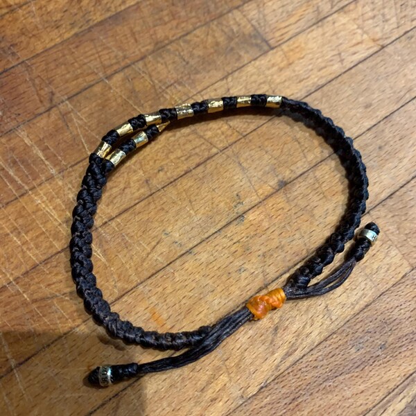 Viking Rope Bracelet for Women / Handcrafted With Thai Silver Beads and ...