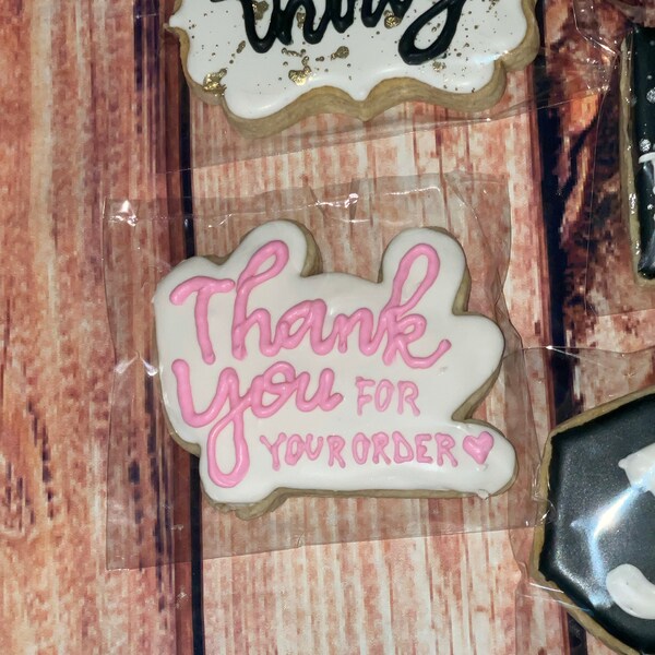 Thank You For Hand Lettered Cookie Cutter And Fondant Cutter And Clay Cutter Etsy