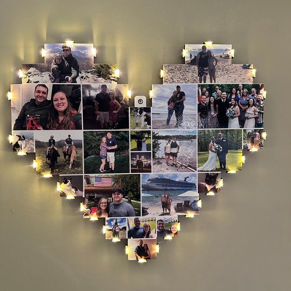 Photo Frame Multiple Photos, Custom Collage Frame, Picture Frames ...