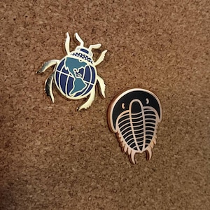 Trilobite Enamel Pin - Etsy