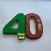 40 Forty Cookie Cutter and Fondant Cutter and Clay Cutter - Etsy