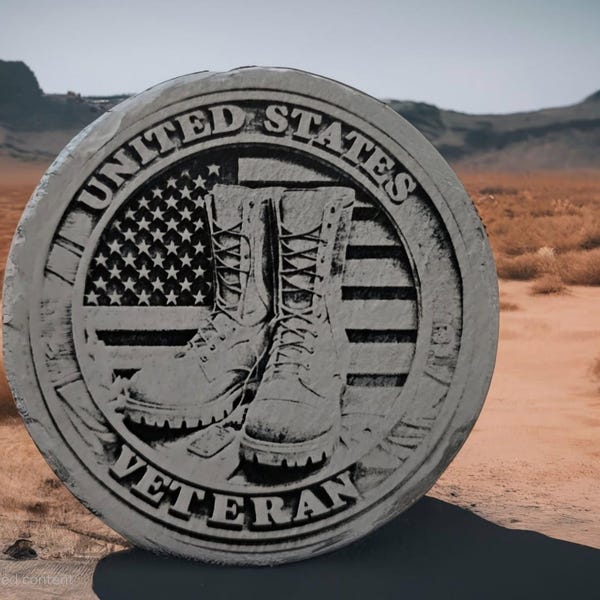 Fallen Soldier Memorial Dog Tag 3D Laser Illusion Engraving File ...