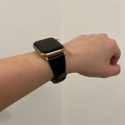 Red Genuine Leather Apple Watch Band 42mm, 38mm, 40mm, 44mm, 49mm for ...